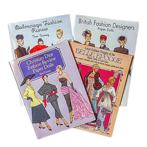 Vintage | Office | Dover Tom Tierney Fashion House Vintage 8s Paper ...
